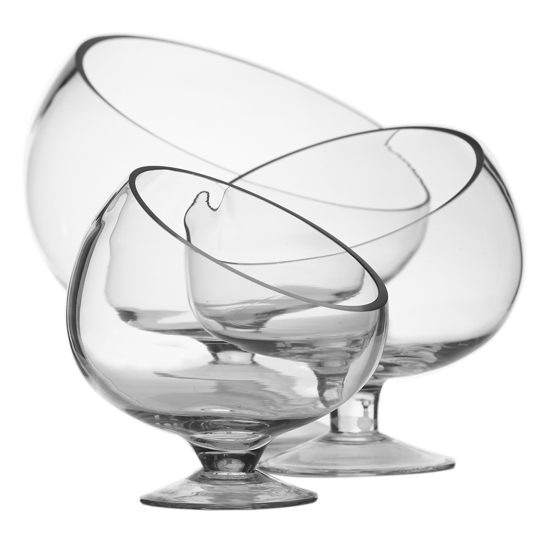 Bias Glass Bow | Pebble & Vine Plant co.